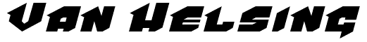 Van Helsing Font: Free Download | MaisFontes