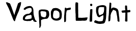 Vapor Light: Free Font Download | MaisFontes