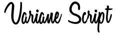 Variane Script: Free Font Download | MaisFontes