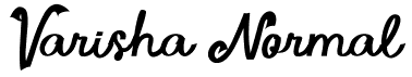 Varisha Normal Font: Free Download | MaisFontes