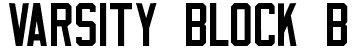 Varsity Block Font Family: Free Download | MaisFontes