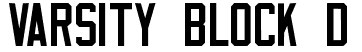 Varsity Block Font Family: Download Free | MaisFontes