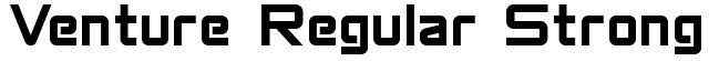 Venture Regular Strong: Baixar Fonte Grátis | MaisFontes