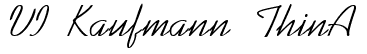 VI Kaufmann ThinA: Free Font Download | MaisFontes