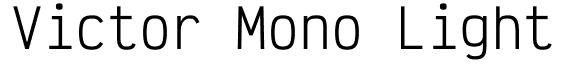 Victor Mono Font Family: Free Download (Google Fonts) | MaisFontes
