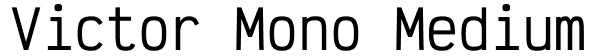 Victor Mono Font Family: Free Download (Google Fonts) | MaisFontes