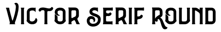 Victor Serif Round: Free Font Download | MaisFontes