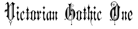 Victorian Gothic One Font: Free Download | MaisFontes