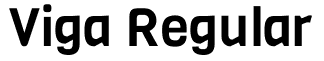 Viga Regular Font: Free Download | MaisFontes