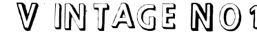 Vintage No1: Free Font Download | MaisFontes