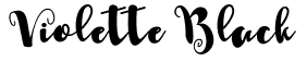 Violette Black: Baixar Fonte Grátis | MaisFontes