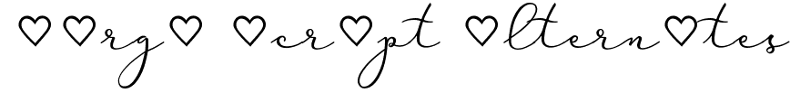 Virga Script Alternates Font: Free Download | MaisFontes