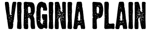 Virginia Plain Font: Free Download | MaisFontes