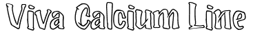 Viva Calcium Line: Free Font Download | MaisFontes