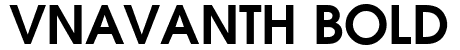 VnAvantH Bold Font: Free Download | MaisFontes