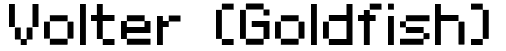 Volter (Goldfish): Free Font Download | MaisFontes