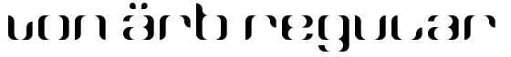 Von Bond Regular Font: Free Download | MaisFontes