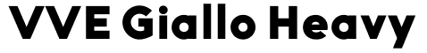 VVE Giallo Heavy Font: Free Download | MaisFontes