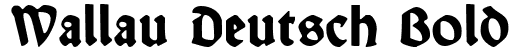Wallau Deutsch Bold: Free Font Download | MaisFontes