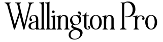 Wallington Pro: Download Free Font | MaisFontes