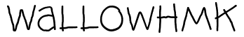 WallowHmk: Free Font Download | MaisFontes