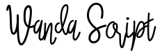 Wanda Script: Free Font Download | MaisFontes