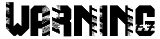 Warning Font: Free Download | MaisFontes