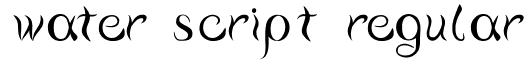 water script regular: Download Free Font | MaisFontes