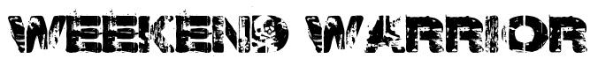 Weekend Warrior: Free Font Download | MaisFontes