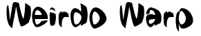 Weirdo Warp: Free Font Download | MaisFontes