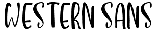 Western Sans Font: Free Download | MaisFontes