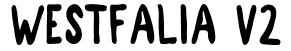 Westfalia V2: Free Font Download | MaisFontes
