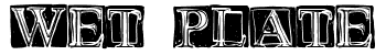 Wet Plate Font: Free Download | MaisFontes