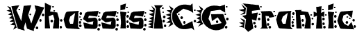 WhassisICG Frantic: Free Font Download | MaisFontes