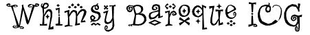 Whimsy Baroque ICG: Baixar Fonte Grátis | MaisFontes