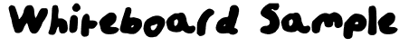 Whiteboard Sample Font: Free Download | MaisFontes