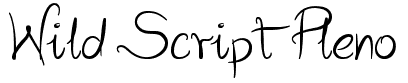 Wild Script Pleno: Free Font Download | MaisFontes
