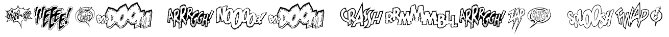Wild And Crazy SFX: Free Font Download | MaisFontes