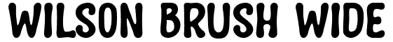 Wilson Brush Wide: Free Font Download | MaisFontes