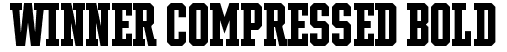 Winner Bold Font: Free Download | MaisFontes