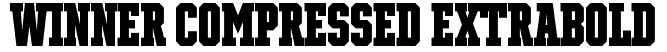 Winner Bold Font: Free Download | MaisFontes