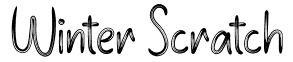 Winter Scratch: Free Font Download | MaisFontes