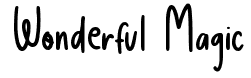 Wonderful Magic: Free Font Download | MaisFontes