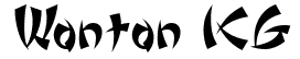 Wonton ICG Font: Free Download | MaisFontes