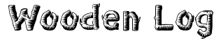 Wooden Log: Free Font Download | MaisFontes