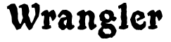 Wrangler: Free Font Download | MaisFontes