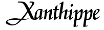 Xanthippe: Download Free Font | MaisFontes