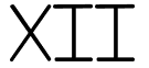 Xii Font: Free Download | MaisFontes