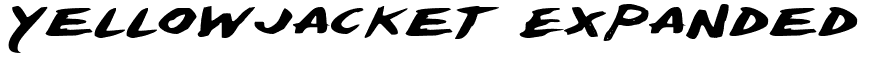 Yellowjacket Expanded: Free Font Download | MaisFontes
