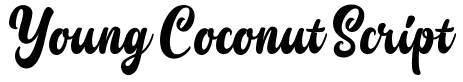 Young Coconut Script: Free Font Download | MaisFontes